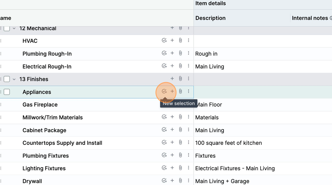 Creating & Releasing Selections